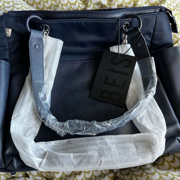BEIS | Bags | Beis The Diaper Bag In Navy | Poshmark